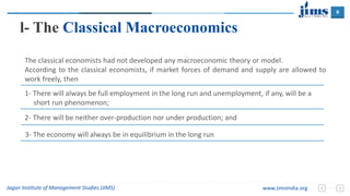 Concepts of Macro Economics | PPTX