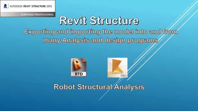 Intro to BIM and Revit Structure | PPTX
