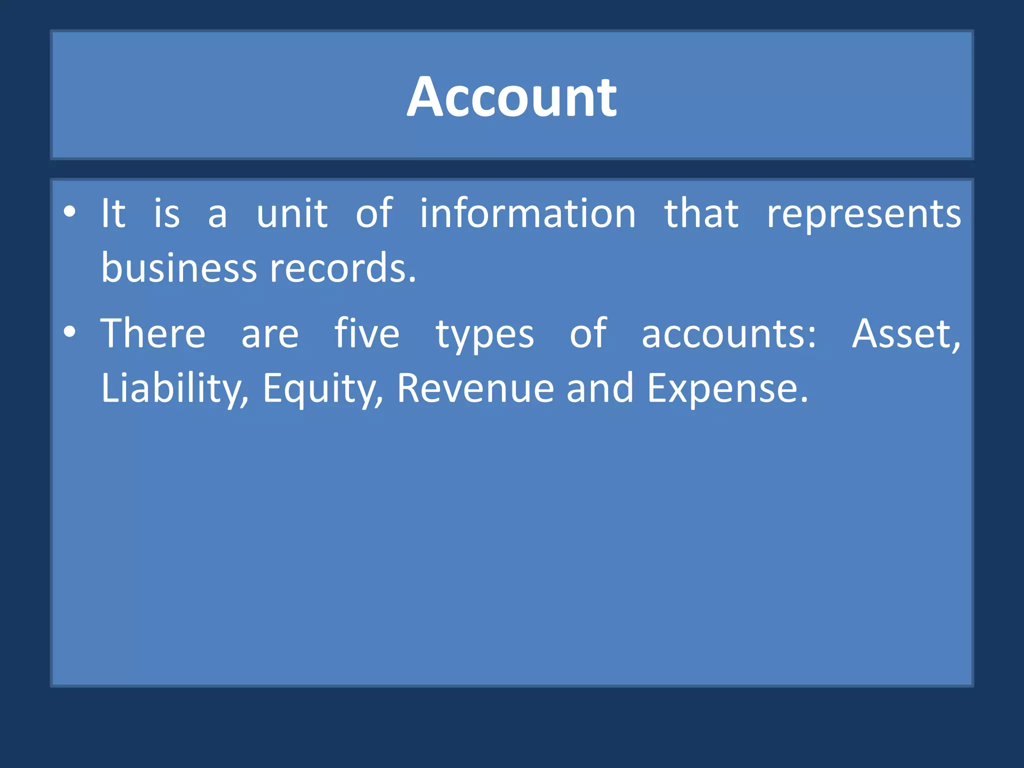 Intro. to accounting | PPTX