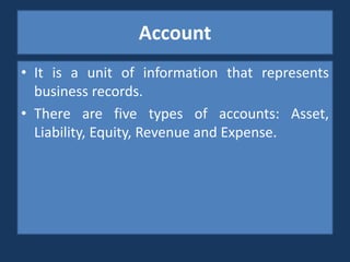 Intro. to accounting | PPTX
