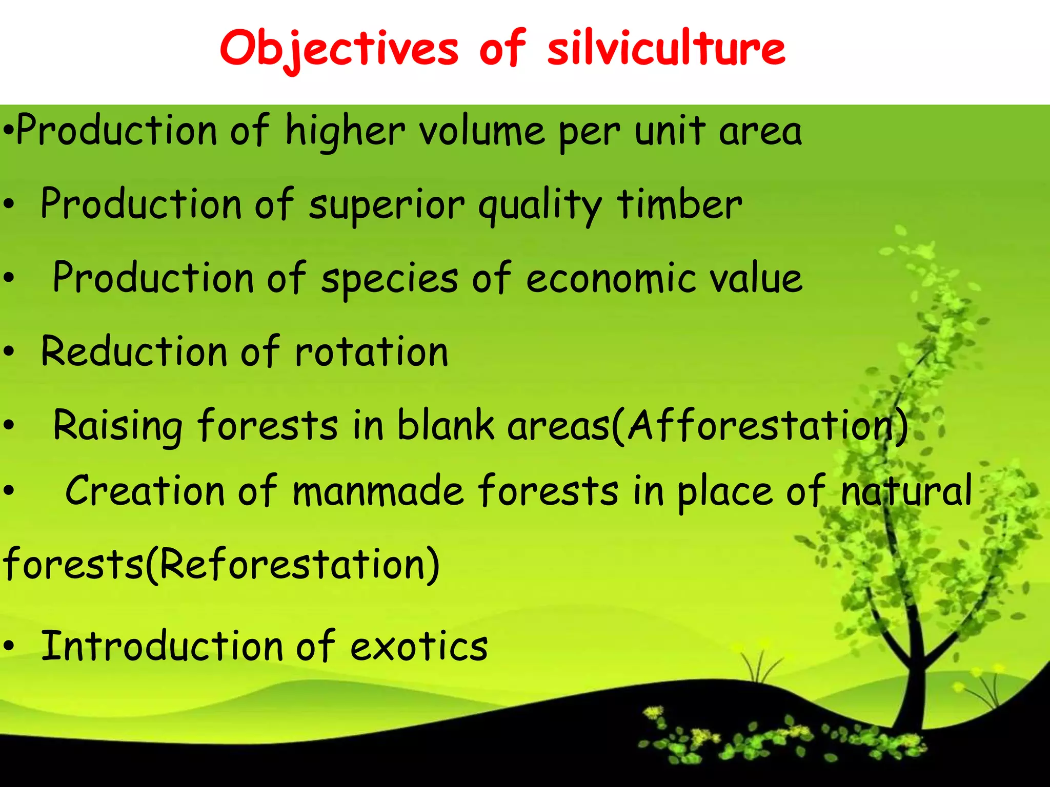 Introduction of forestry | PPTX