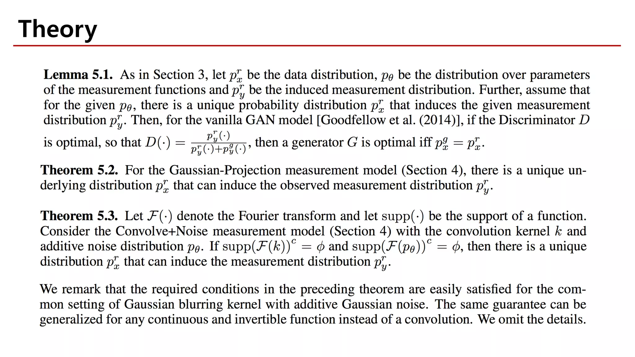 Introduction to ambient GAN | PDF