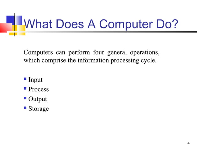 Introduction to Computer | PPT | Computer Peripherals | Computing