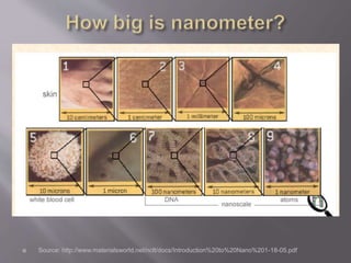 Nanoscience and Nanotechnology | PPTX