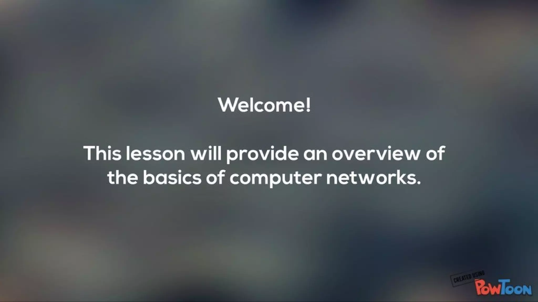 Intro To Computer Networks Ppt Computer Animation Computer Software And Applications