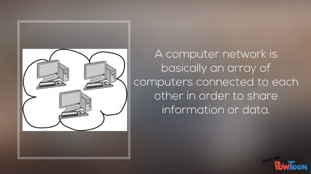 Intro To Computer Networks Ppt Computer Animation Computer Software And Applications