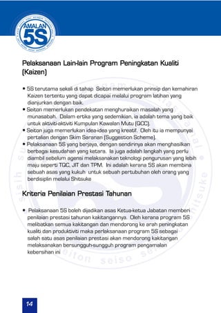 Amalan 5S | PDF