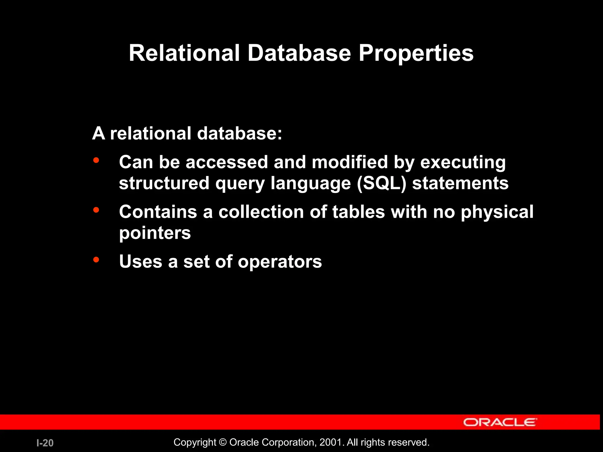 Introduction To Oracle Sql Database Systemsppt 1921