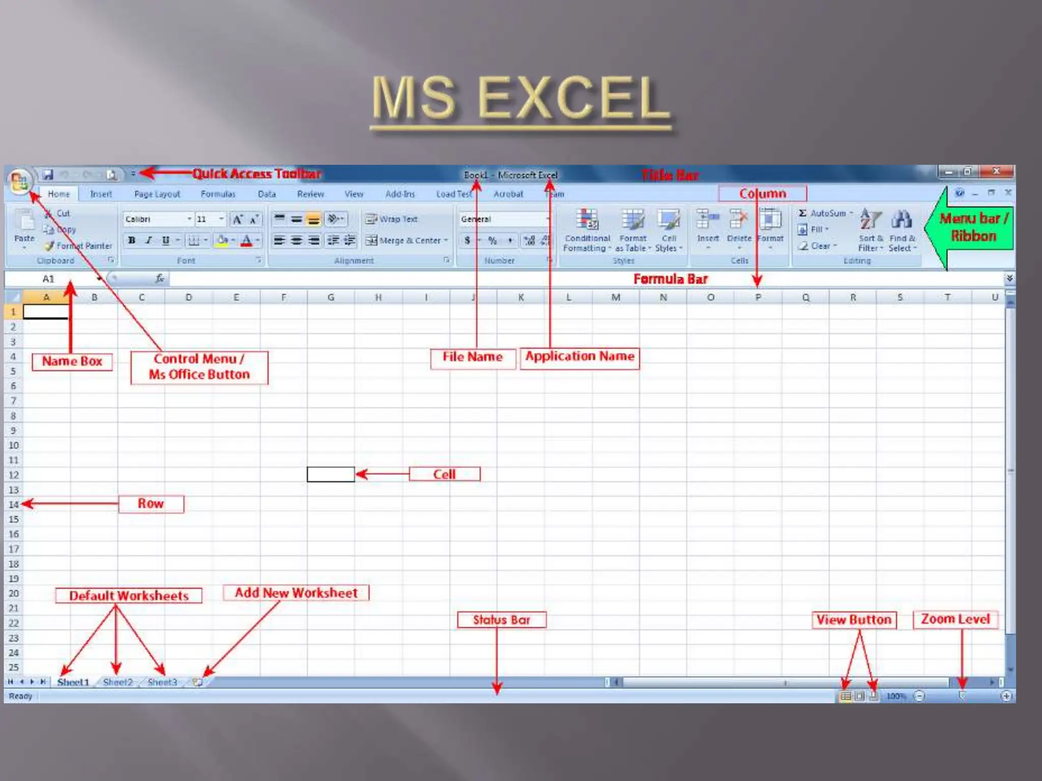 Ms office introduction presentation sample | PPTX