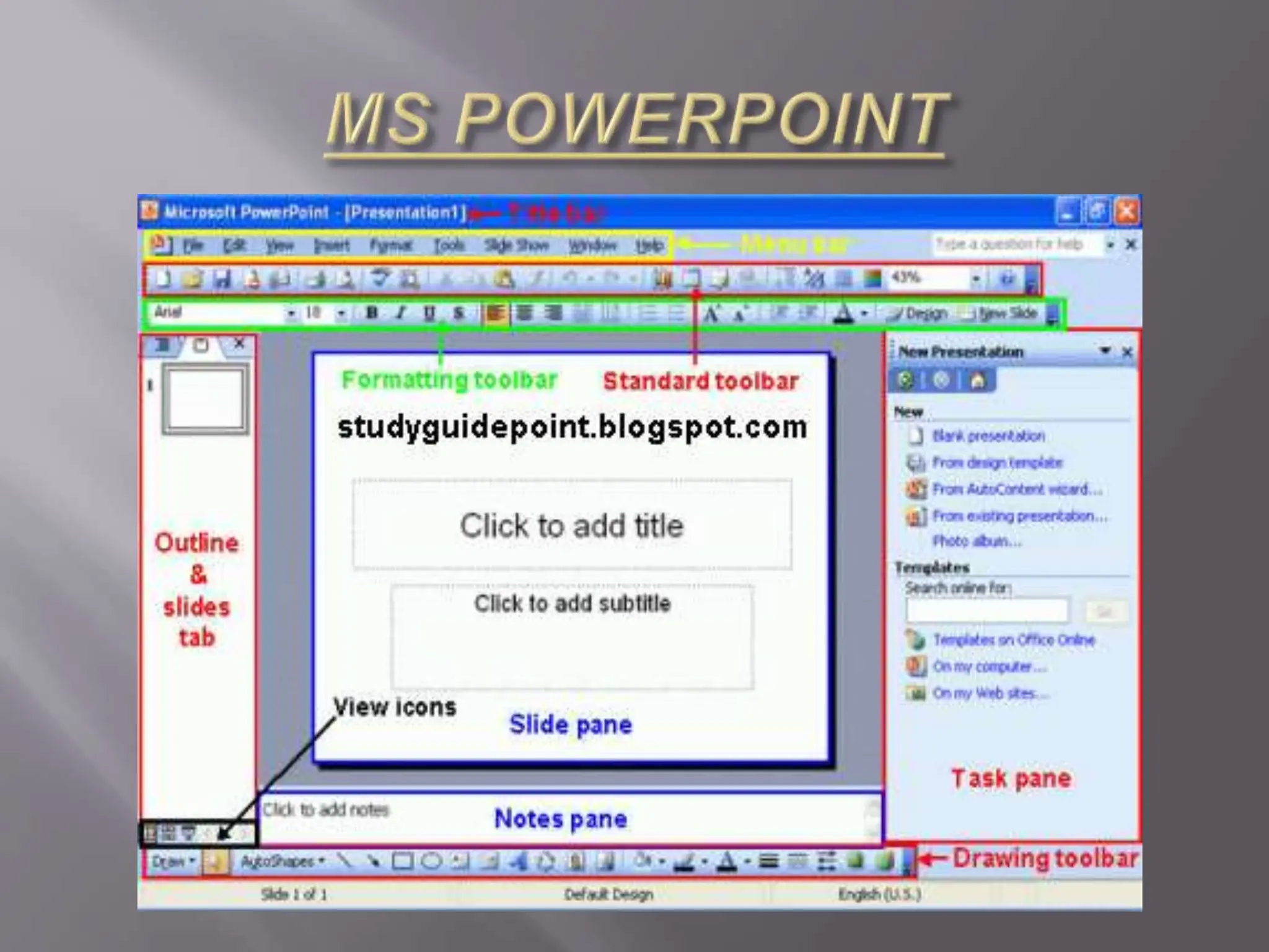 Ms office introduction presentation sample | PPTX