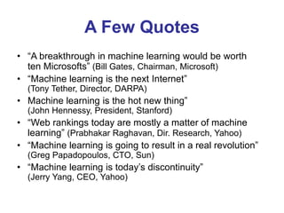 introduction to machine learning and data .ppt