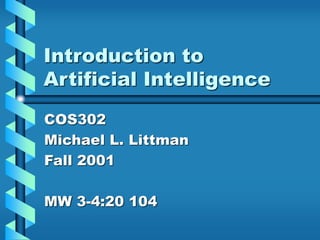Introduction to artificial intelligence.ppt