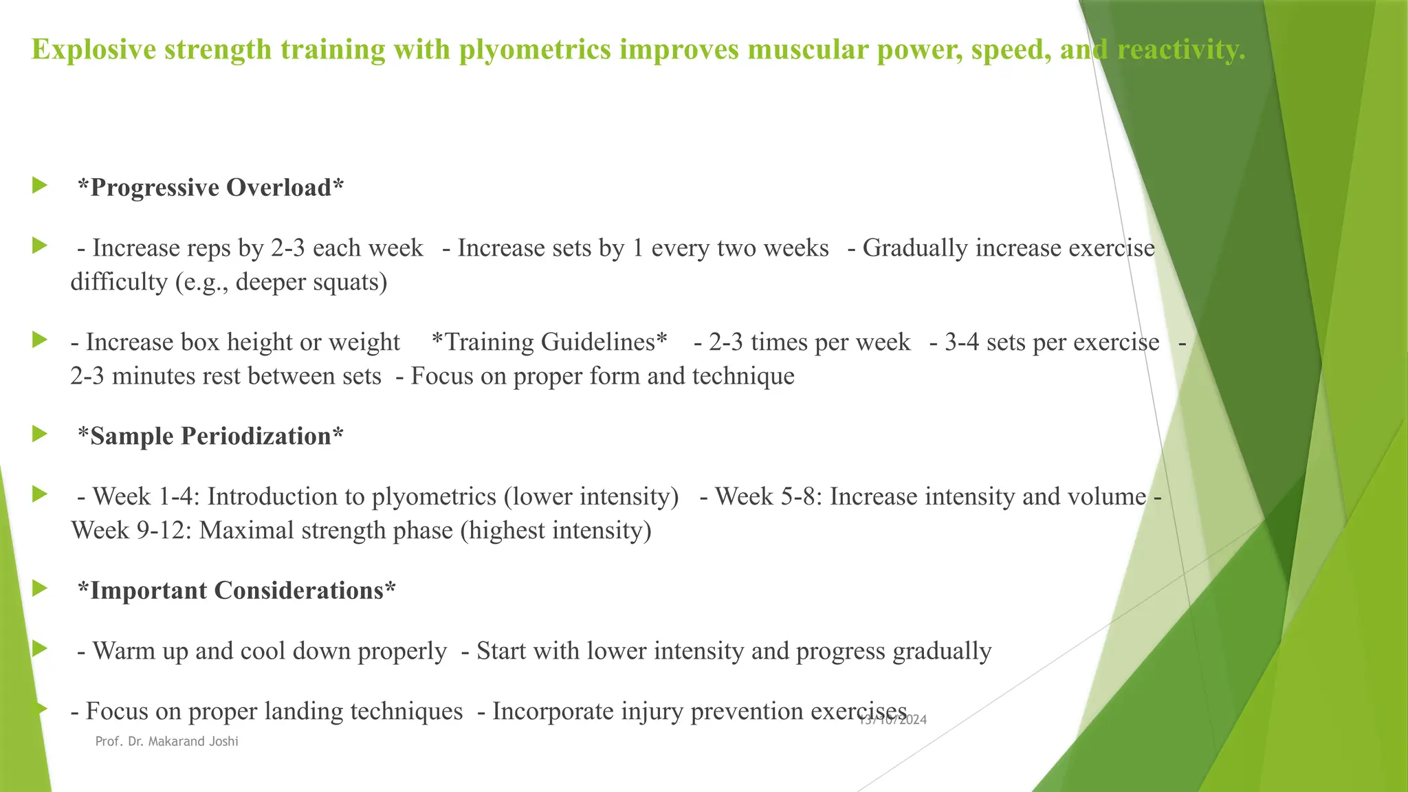 Sports Training Methods for motor qualities | PPTX