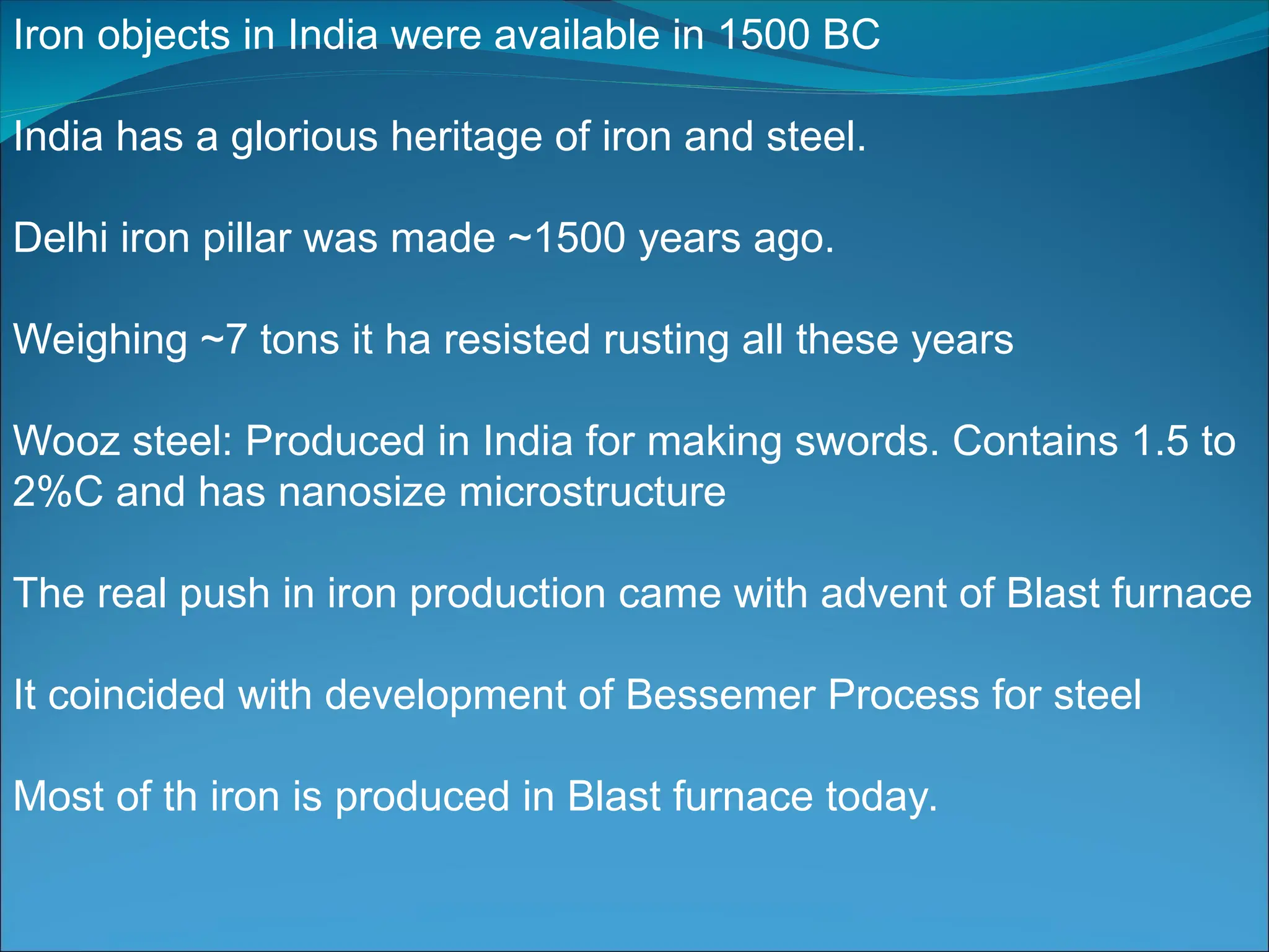 Intro of iron and steel making .ppt
