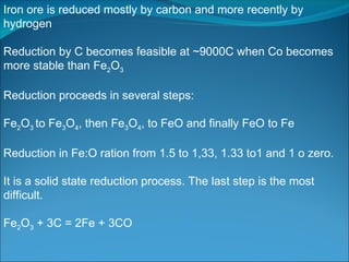 Intro of iron and steel making .ppt