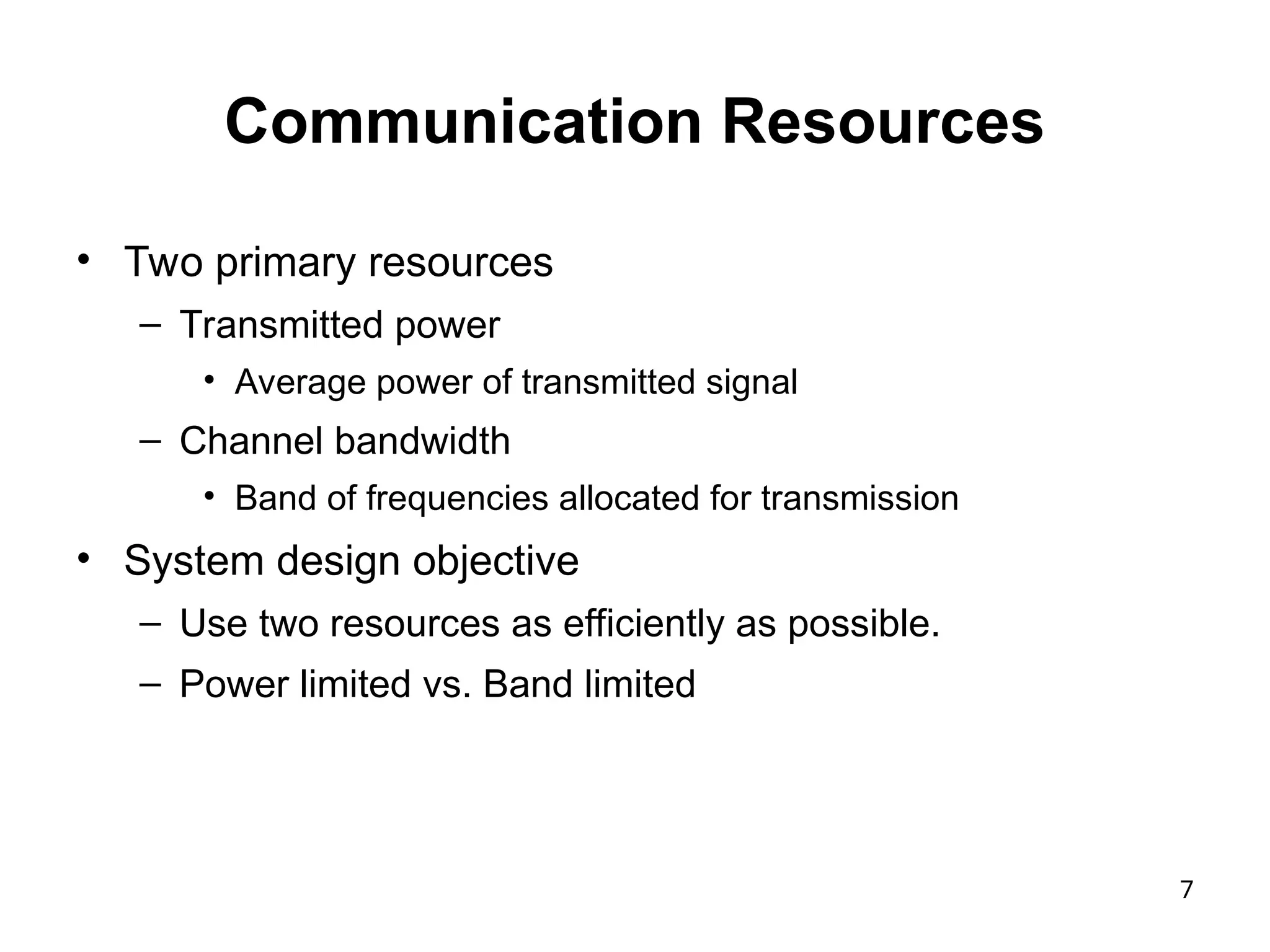 introduction to digital communication.... | PPT