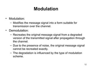 introduction to digital communication.... | PPT
