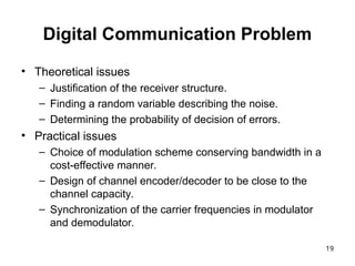introduction to digital communication.... | PPT