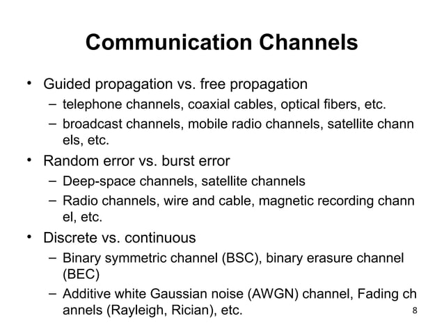 introduction to digital communication.... | PPT