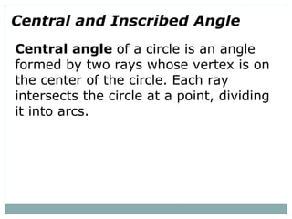 powerpoint presentation for introduction of the circle | PPT