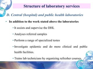 Basic History & structure of Medical Lab | PDF