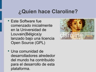 Intro a Claroline | PPT