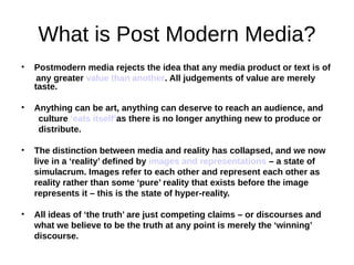 Intro PoMo Media Features | PDF