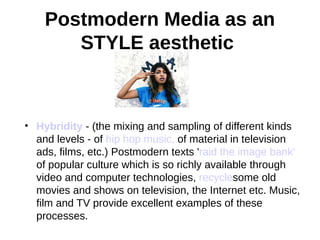 Intro PoMo Media Features | PDF