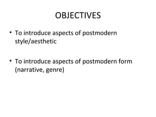 Intro aesthetics & accessible outline | PPT