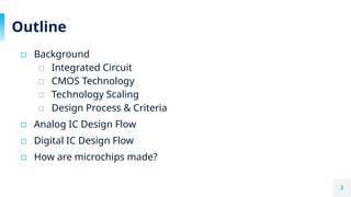 Analog vs digital integrated circuit design | PPTX