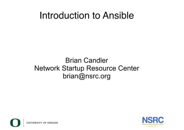 Configuration Management in Ansible | PPT