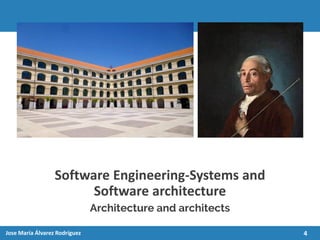 Systems and Software Architecture: an introduction to architectural ...