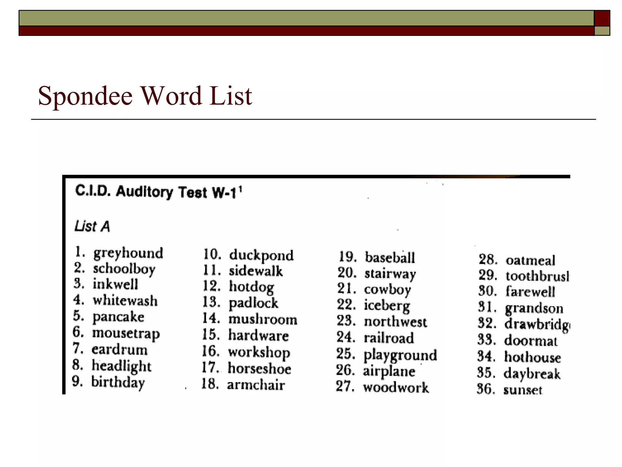 Introduction to Basic Audiology | PPT