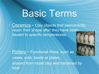 Intro. ceramics powerpoint | PPT