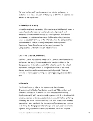 Introduction to the Compassionate Systems Framework in Schools | PDF