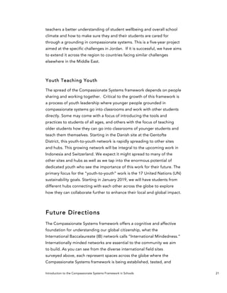 Introduction to the Compassionate Systems Framework in Schools | PDF