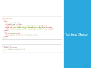 learning react | PDF