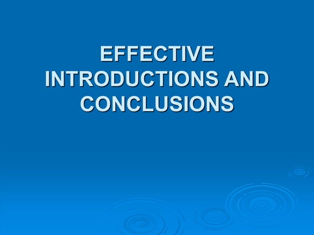 Intro-Conclusion.ppt