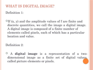 Introduction to Digital Image Processing | PPT