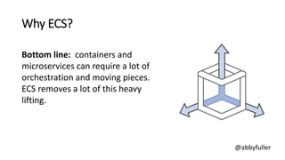 intro elastic container service amazon aws | PDF
