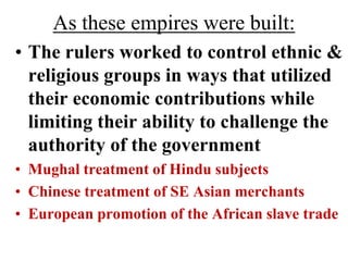 EMPIRES 1450-1750 | PPT