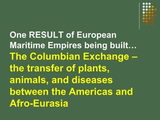 Intro empires & encounters 1450-1750 | PPT