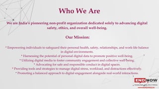 Introduction Deck End Now Foundation a Non Profit Organisation | PPT