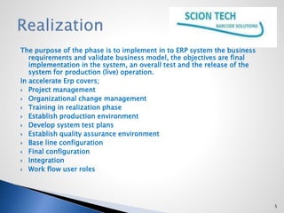 Intro erp implemetation | PPTX | Business | Business and Finance