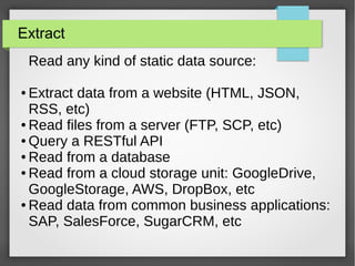 Introduction to ETL | PPT