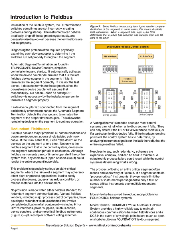 Introduction to Fieldbus | PDF | Computer Peripherals | Computing