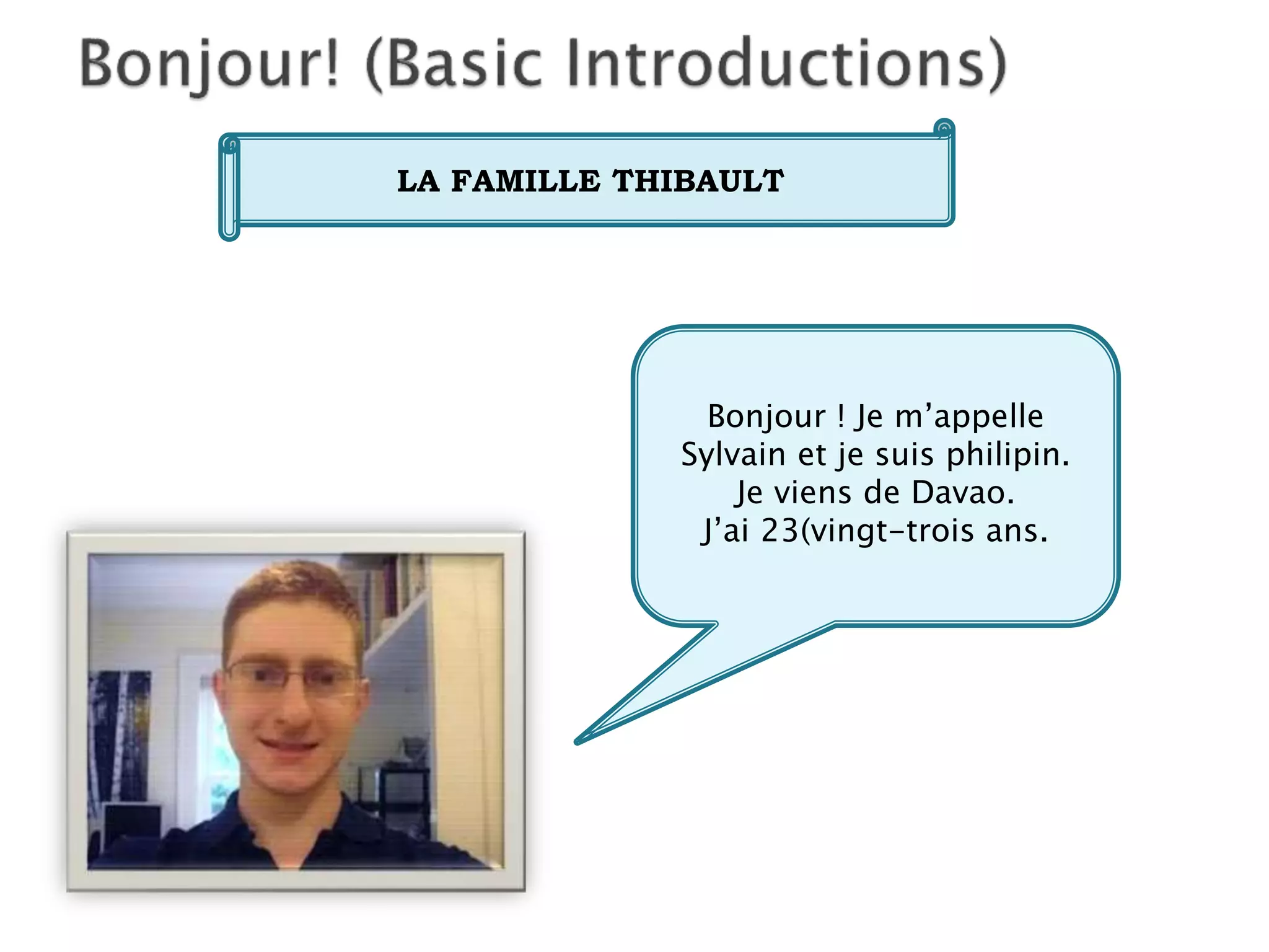 Introduction to French Language | PPTX