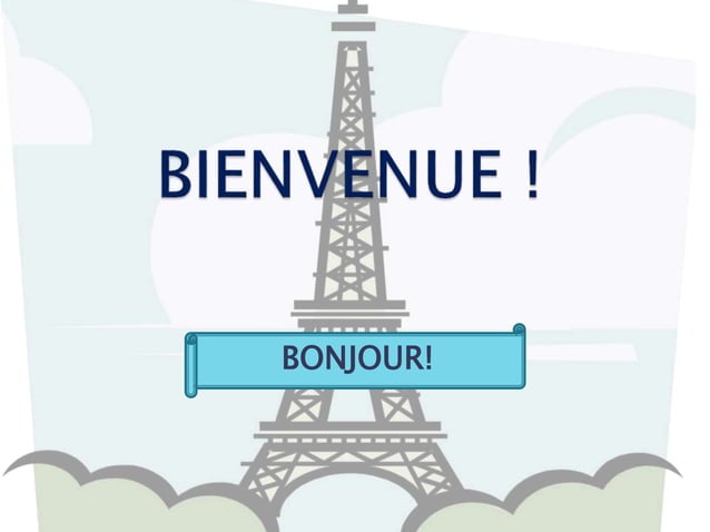 Introduction to French Language | PPTX