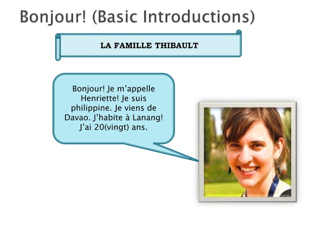 Introduction to French Language | PPTX