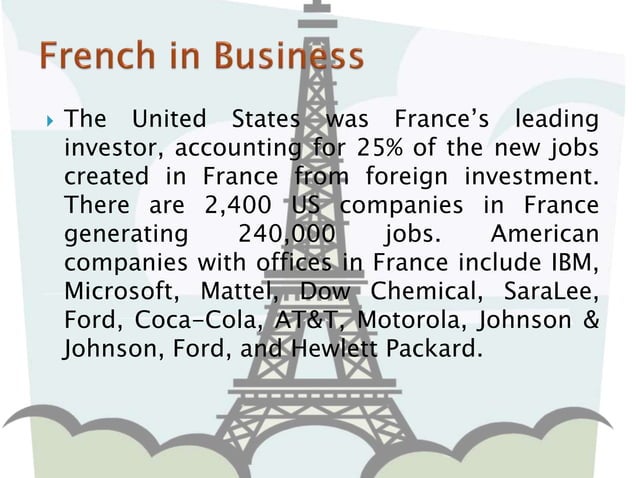 Introduction to French Language | PPTX